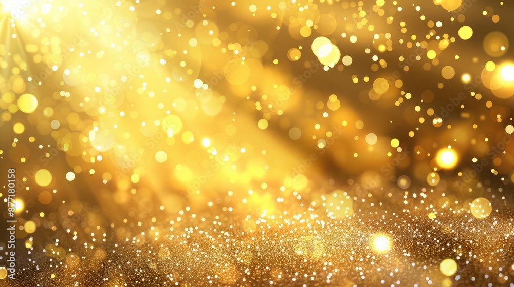 starlight gold background,golden sparkle burst energy sparke glitter ...