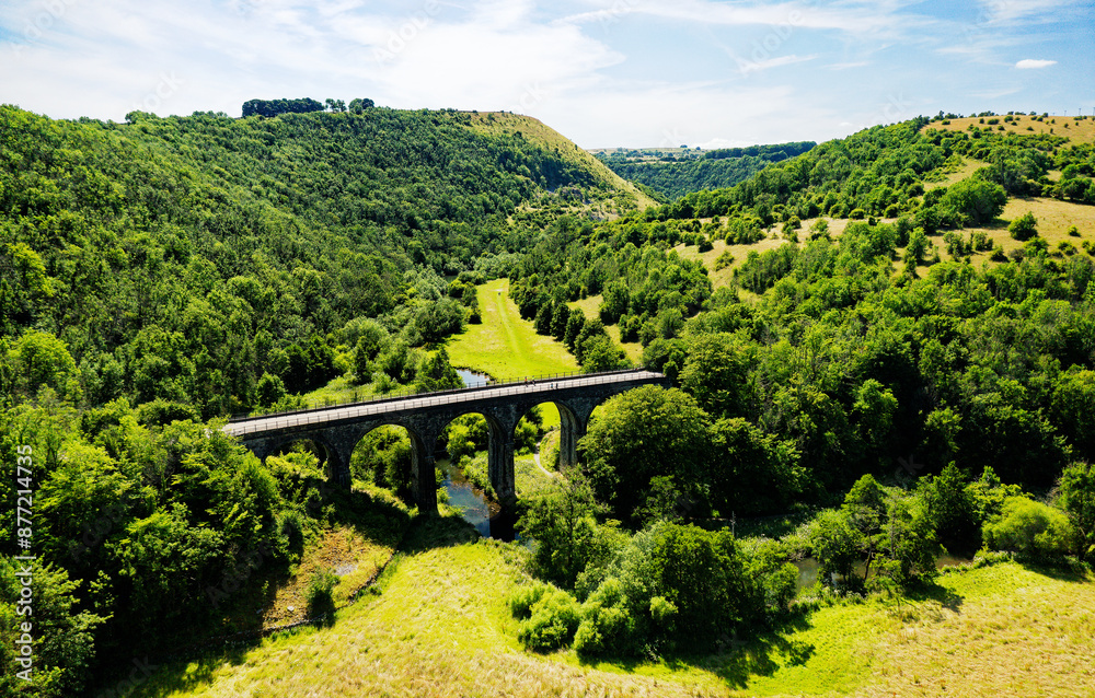 Headstone Viaduct aka Monsal Viaduct disused rail bridge now trail ...