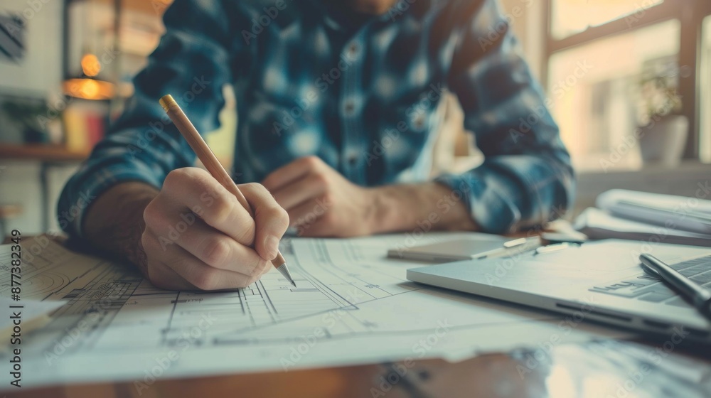 Foto de Architectural Drafter: Describe the job of an architectural ...