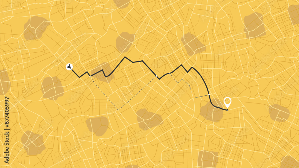 Detailed delivery plan to deliver your package. Application with track ...