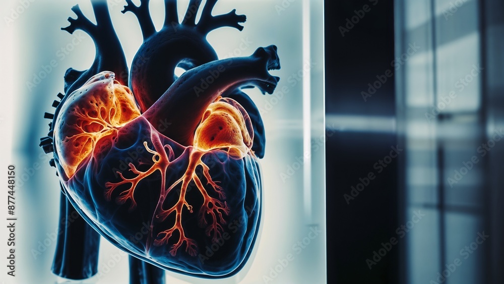 The atria are the upper chambers of the heart. They receive blood from ...