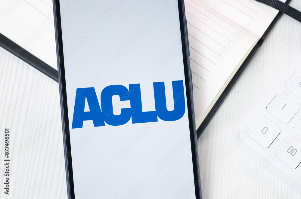 New York, USA - 30 June 2024: ACLU Logo or Icon on Phone Screen Stock ...