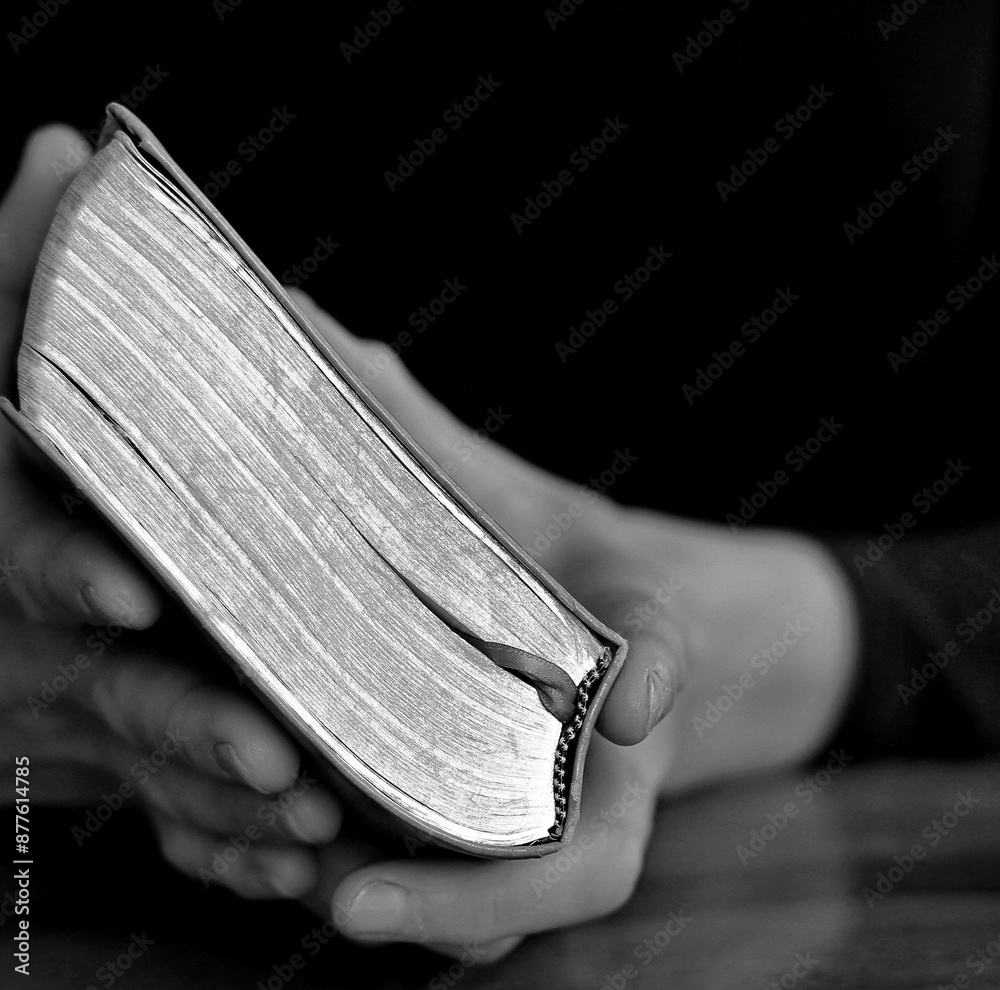 praying and worshiping God on grey black background with people stock ...