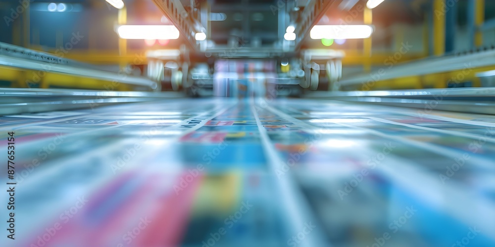 Mass Production of Newspapers and Magazines Using an Offset Printing ...