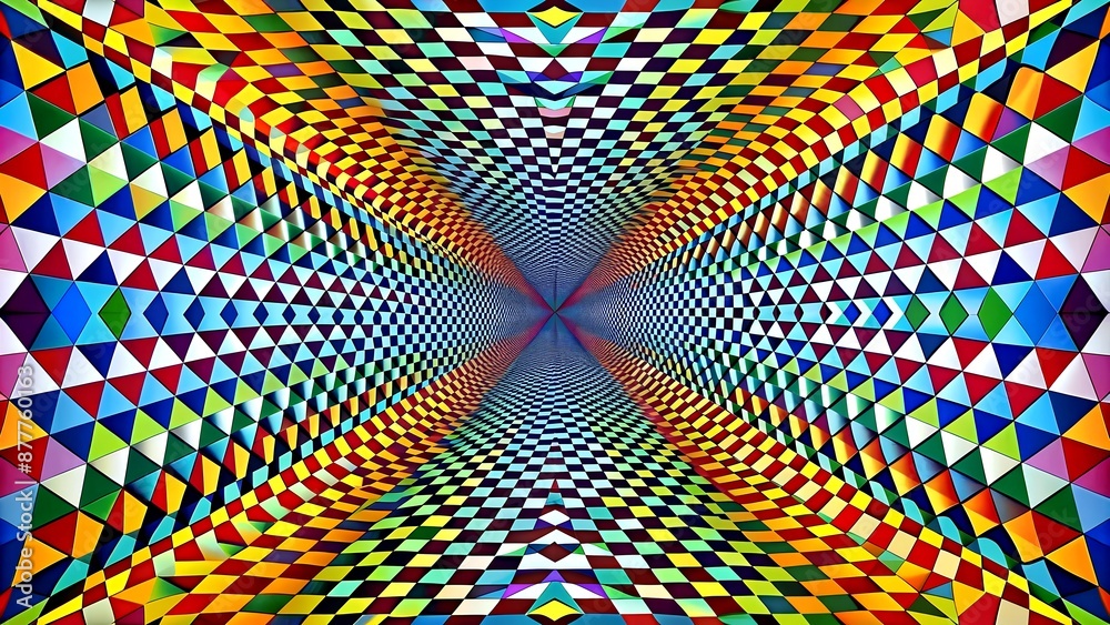 Tricking the Eye: An Op Art Composition Creates a Playful Visual ...