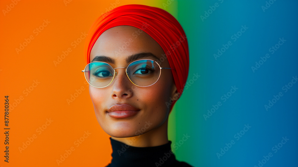 An evocative portrait of a Muslim transgender person, highlighting ...