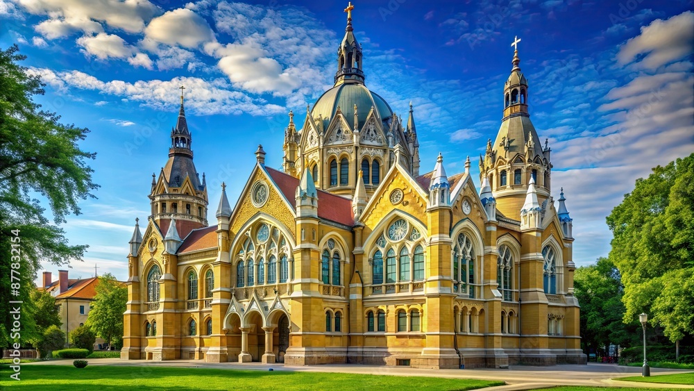 Szeged Synagogue Hungary the finest example of the unique Hungarian ...