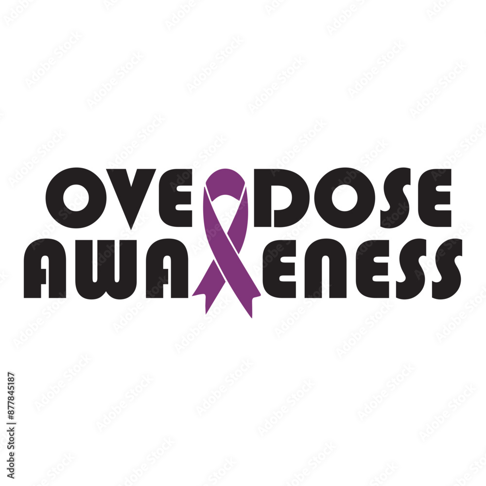 overdose awareness svg png bundle, overdose purple ribbon flag, drug ...