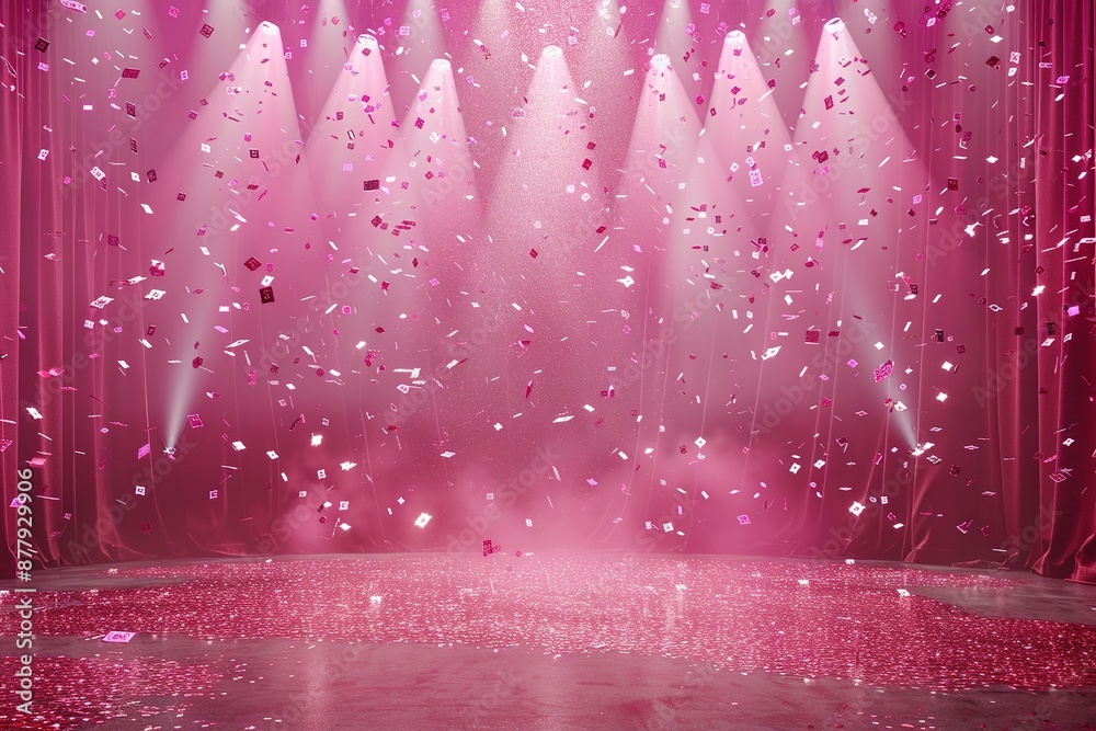 Glittering Concert Stage glitter background shades of light, Winner ...