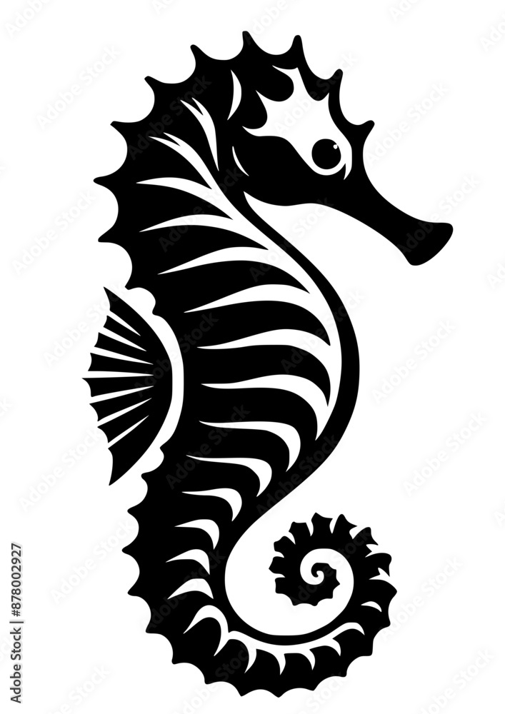 Sea Animals Ornate SVG, Seahorse Ornate SVG, Jellyfish SVG, Whale ...