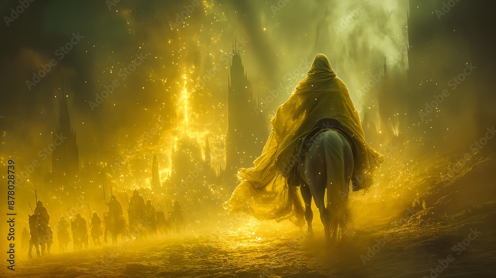The Fourth of the Four Horsemen of the Apocalypse, Riding a Pale Horse ...