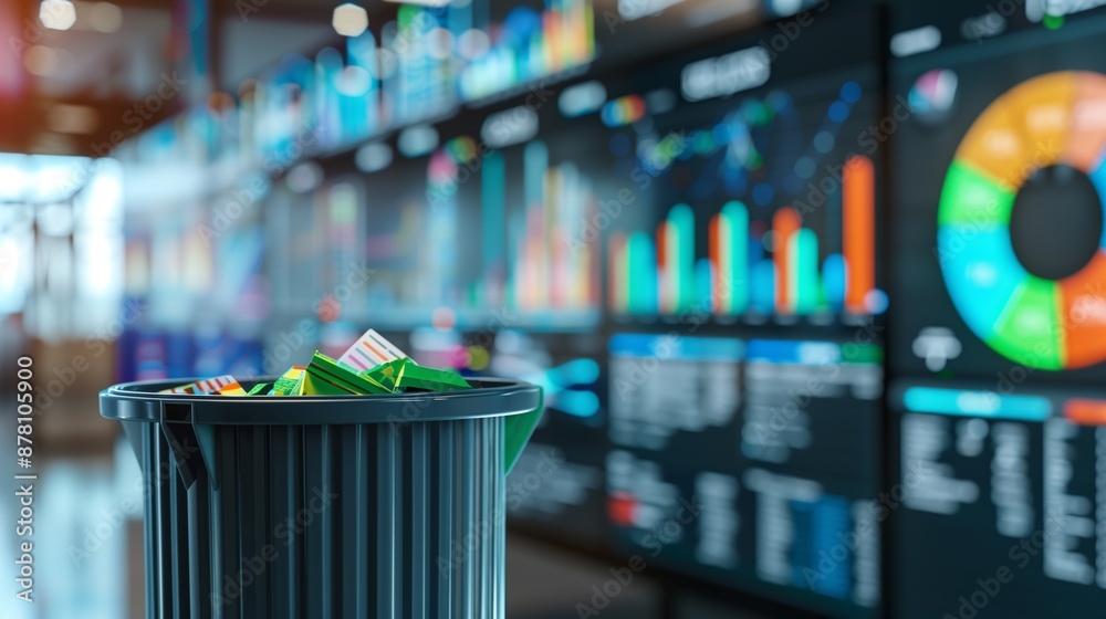 Efficient waste management and garbage monitoring systems. Control ...