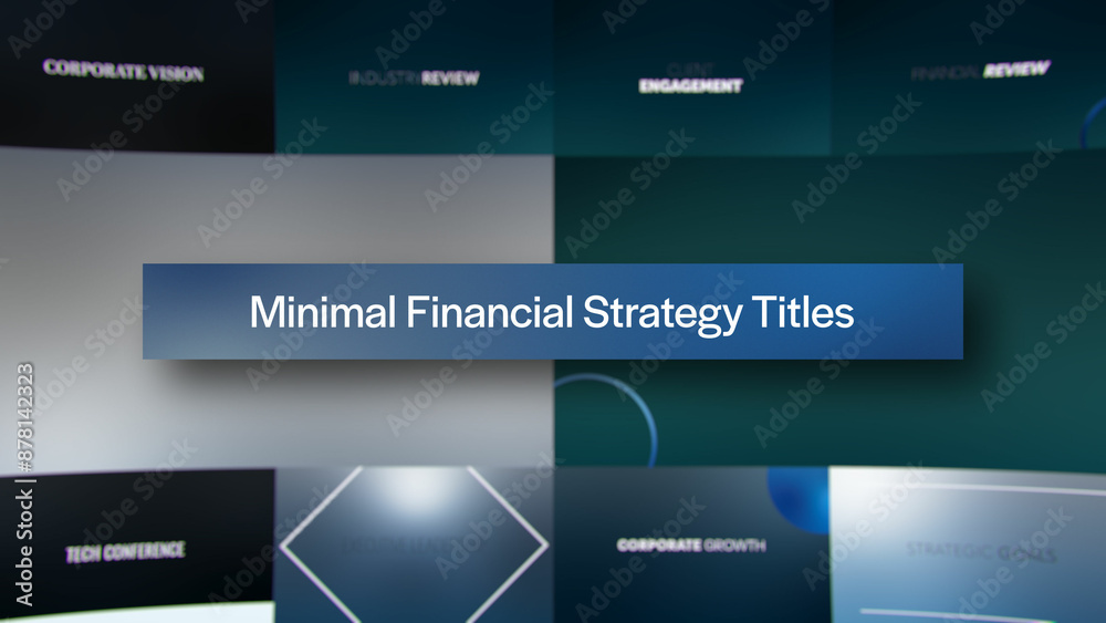 Minimal Financial Strategy Titles | 10 Motion Titles with Control ...