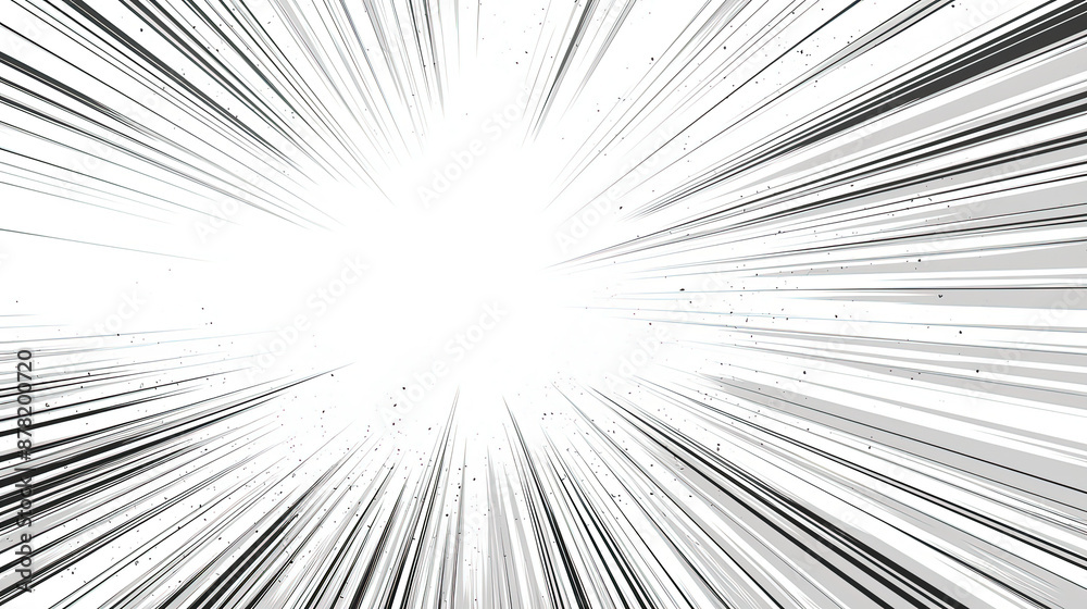 Speed lines backgrounds. Fast speed motion horizontal line manga effect ...