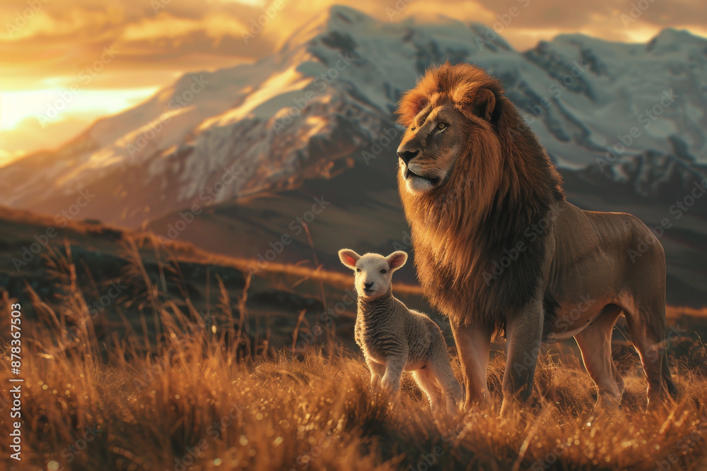 Jesus Christ- Lamb of Sacrifice, Lion of Triumph. The duality of Jesus ...