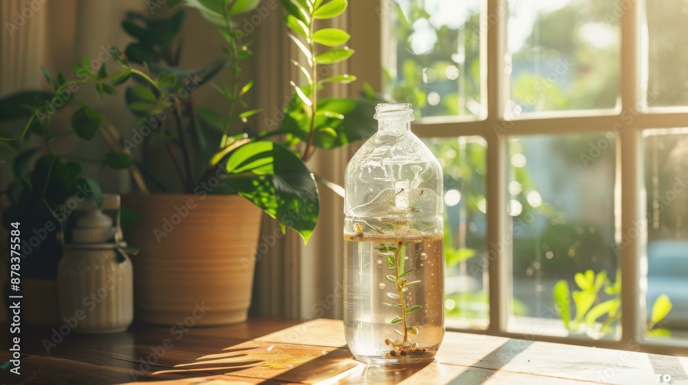 DIY Hydroponic Propagation System: Propagating Plants in Water Stock ...