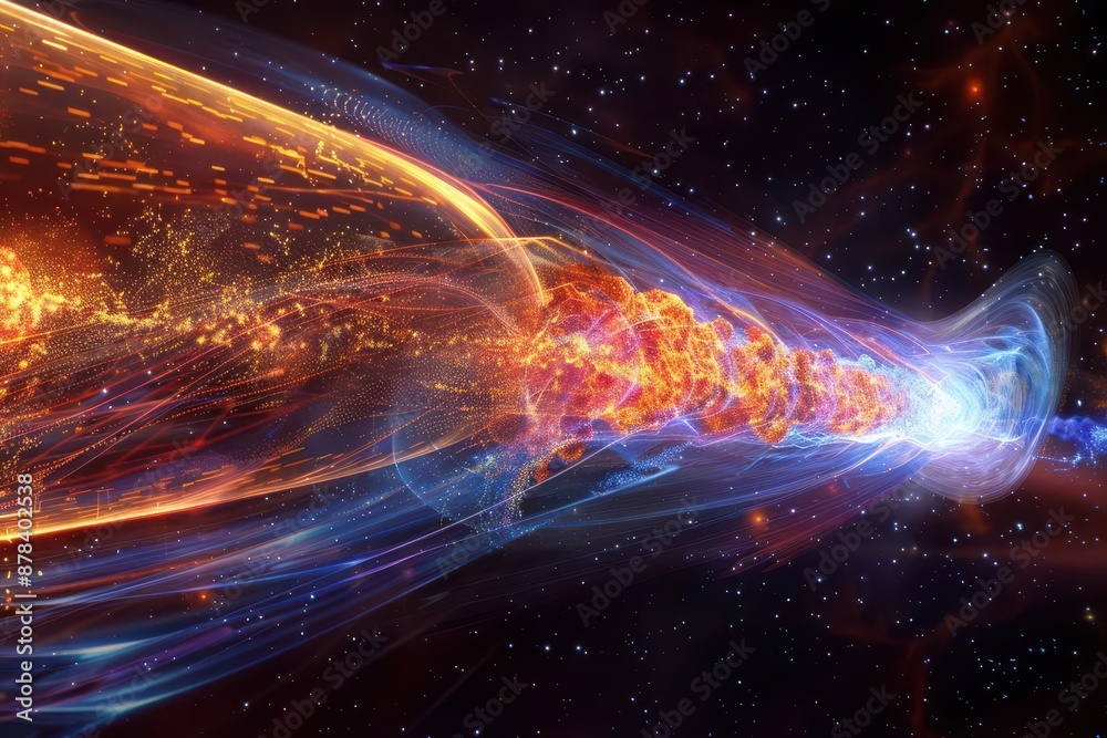 antimatter propulsion illustrated rocket powered by a swirling vortex ...