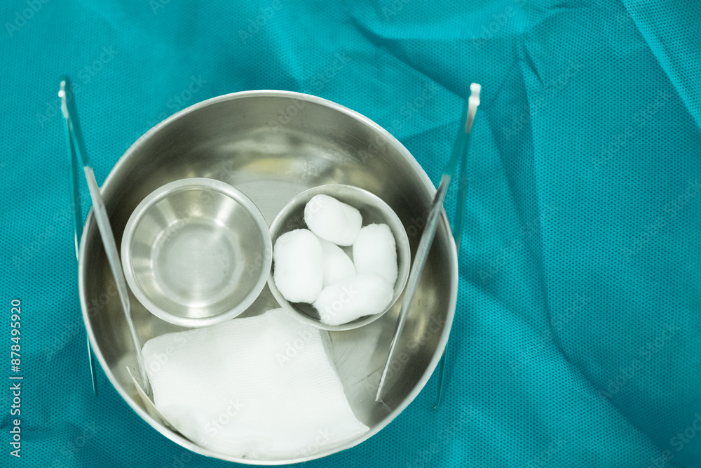 Dressing set for medical treatment.Surgical set and medical equipment ...