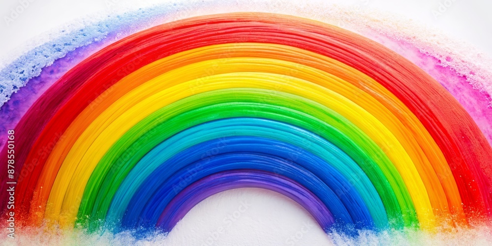 Rainbow of Play-Doh with Sparkling Edges, Play-Doh, Rainbow, Art ...