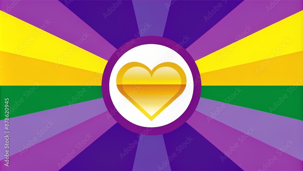 Vibrant intersex-inclusive progress rainbow pride flag featuring ...