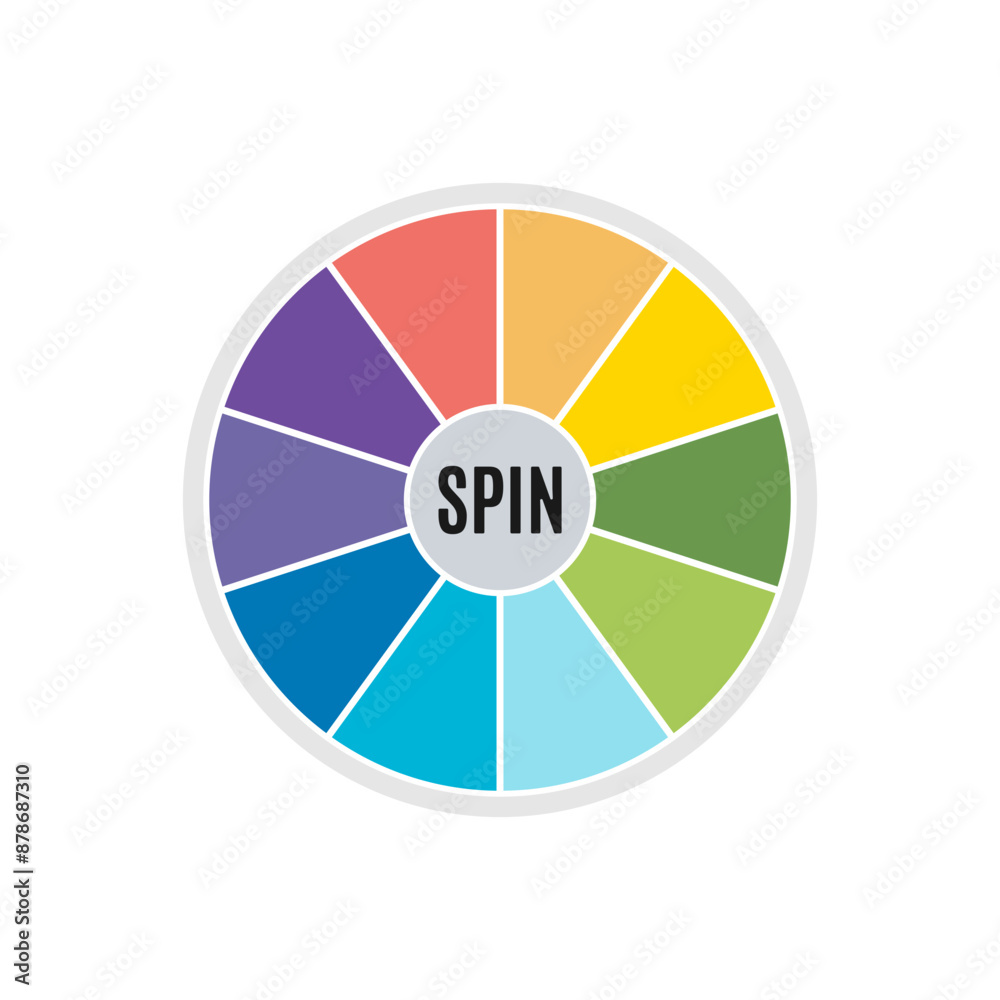 Spin Wheel, Pin Wheel, Color Wheel, Pin Wheel Vector, Spin Wheel Vector ...