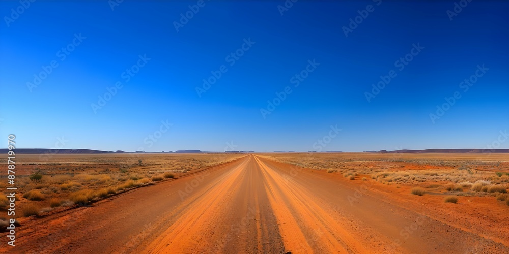 ภาพประกอบสต็อก Discover Australia's Outback Vast Landscapes, Desert ...
