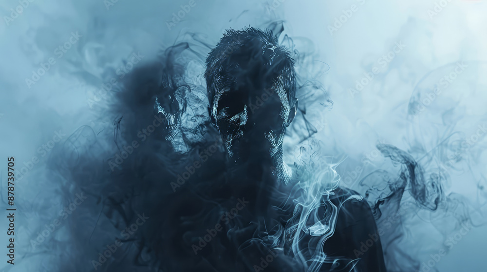 Haunting Double Exposure Imagery of Ghastly Ghouls for Halloween ...