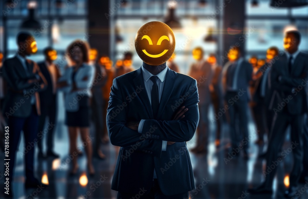 Uncover the deceptive smile of an unscrupulous businessman presented in ...