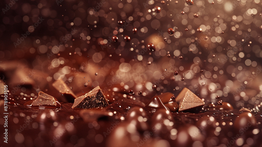 Dark bar chocolate seamless pattern texture. dark chocolate, chocolate ...