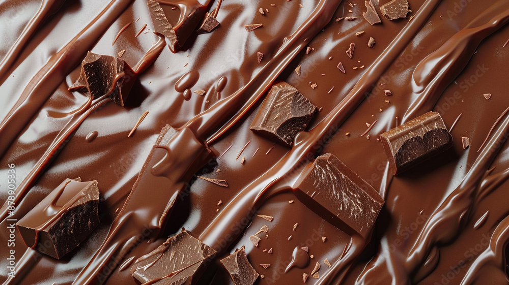 Dark bar chocolate seamless pattern texture. dark chocolate, chocolate ...