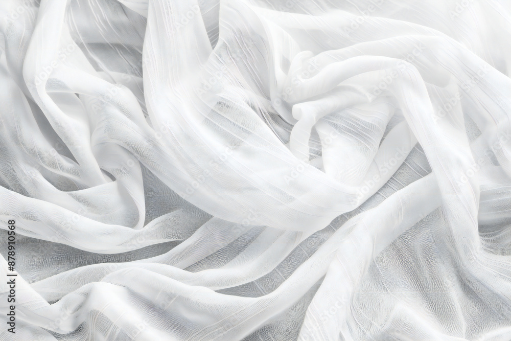 Soft White Fabric Texture with Delicate Details and Textile Pattern for ...