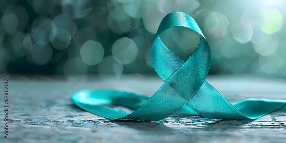 Understanding the Meaning Behind Teal Ribbons Symbolizing Awareness for ...