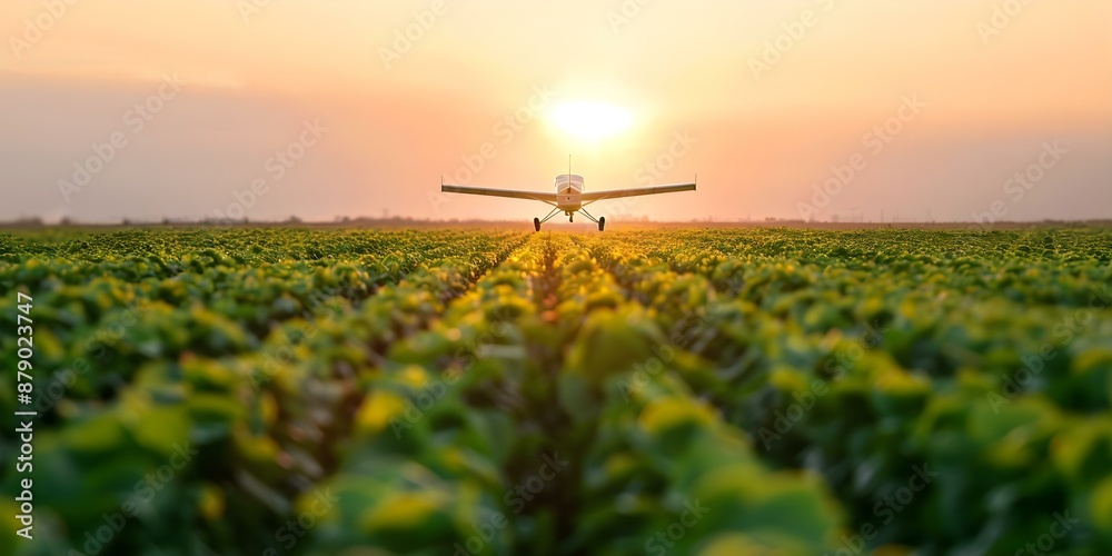 Net zero emissions flight using sustainable aviation fuel above soybean ...