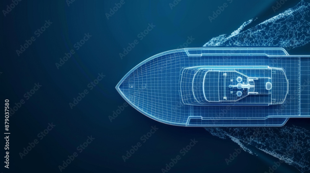 Blueprint of a modern vessel's electronic infrastructure, illustrating ...