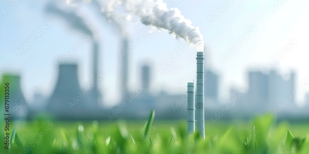 Visualization of CO2 emissions tracking and carbon footprint data for ...