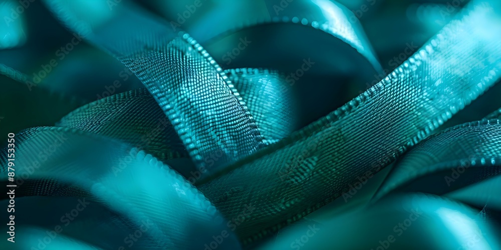 The Symbolism of Teal Ribbons for Health Conditions such as Cancer ...