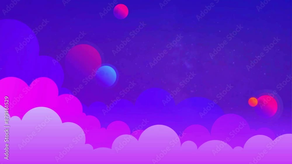Stunning 3D Sky Animation in 4K - Immersive and Realistic Celestial ...