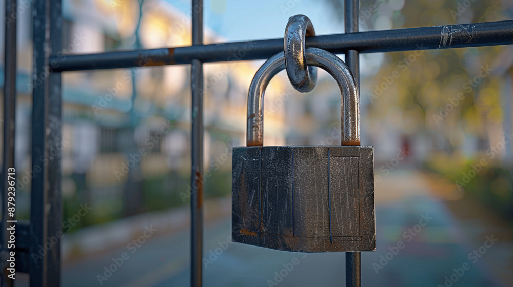 Locked Education: Impact of Strikes and Pandemics Stock Illustration ...