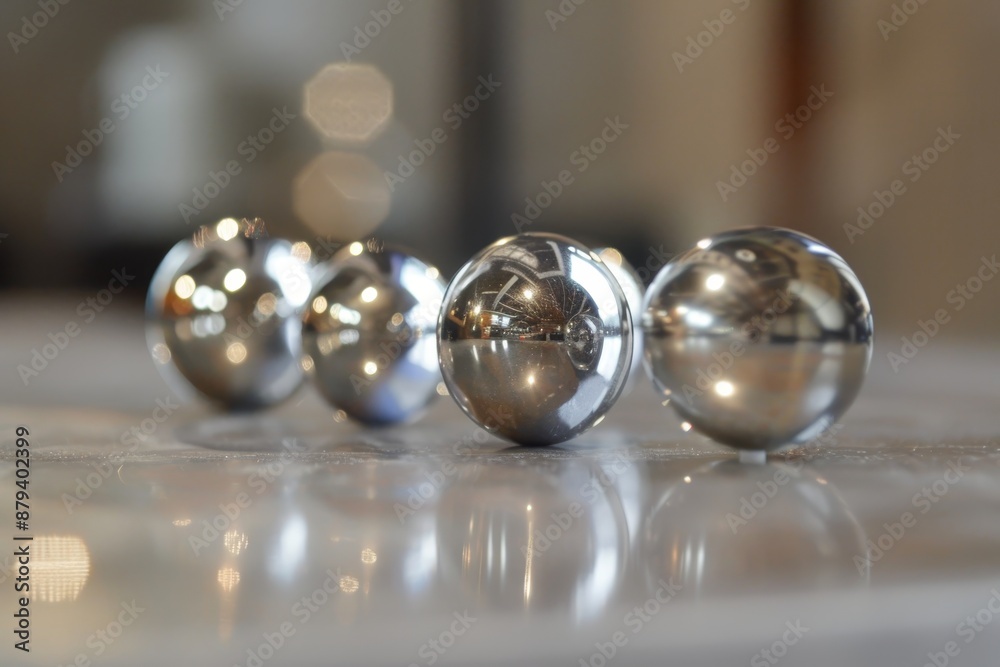 Experiment on conservation of impulse in cartesian coordinate system ...