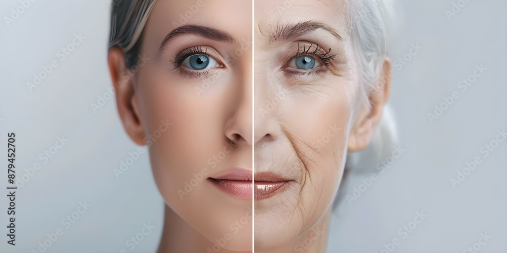 Comparison of aging skin barrier decline in young and old women ...