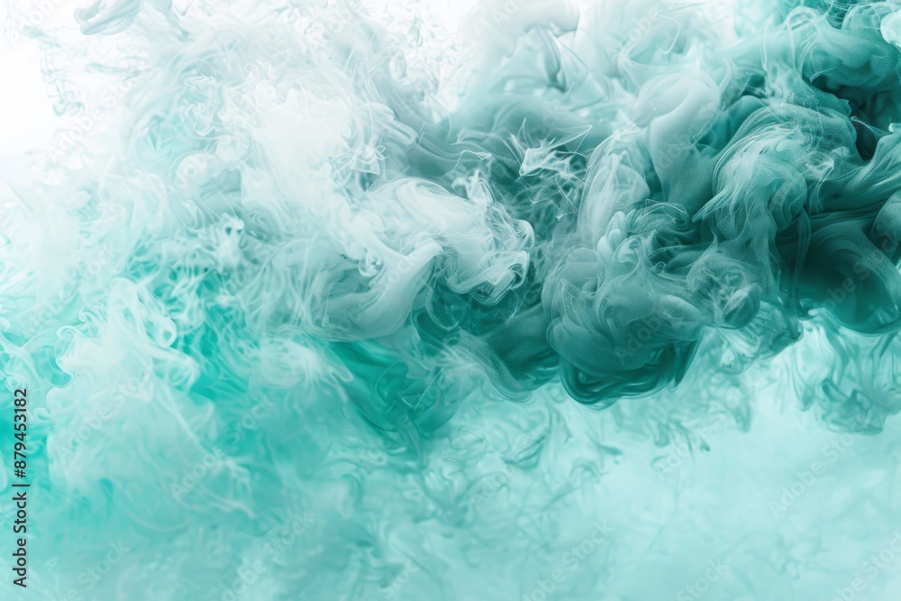 colorful vibrant smoke bomb explosion clouds in the shape of a heart ...