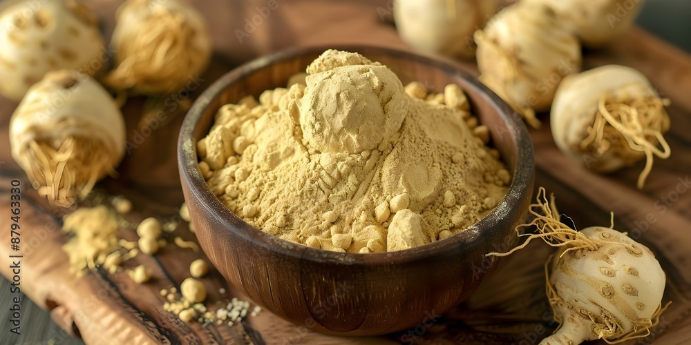 Peruvian Maca root powder Medicinal and nutritional supplement for ...