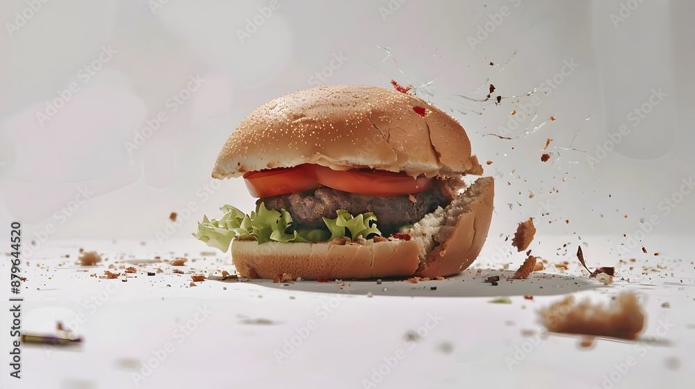 Shattered Hamburger A Striking Visual Study of Food and Violence The ...