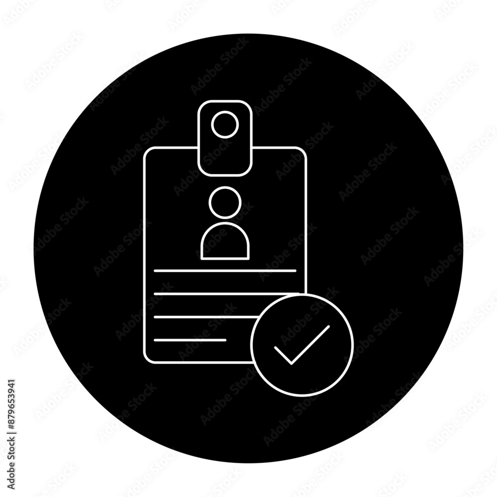 Vector Icon of a Badge with Ribbon, Vector Icon of an Achievement Badge ...