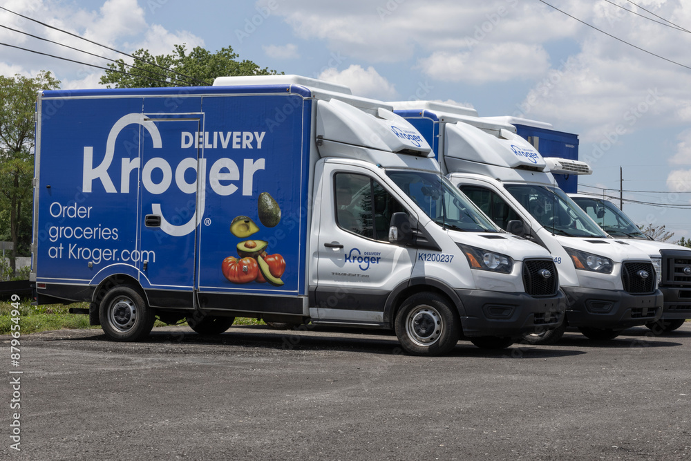 Kroger Delivery van. Kroger is one of the largest grocery store chains ...