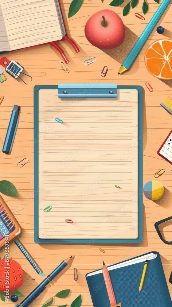 Product quality assurance flat design top view theme standards cartoon ...