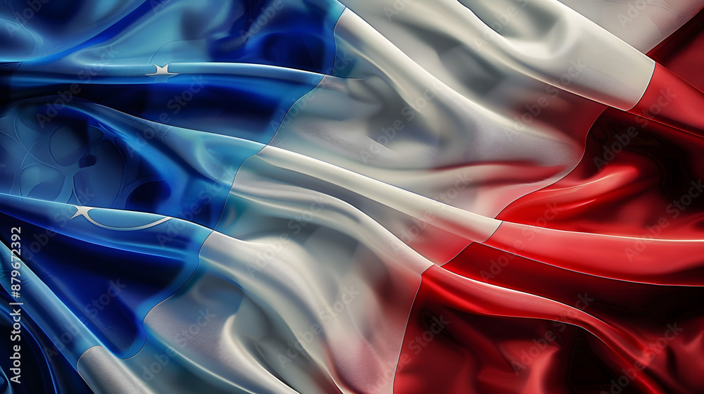 Olympic rings on top of abstract digital background or texture design ...