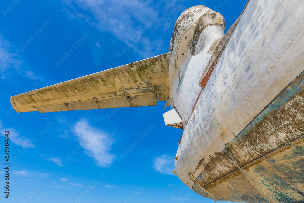 Derbent, Russia - May 11, 2024: Project 903 ekranoplan missile ship ...