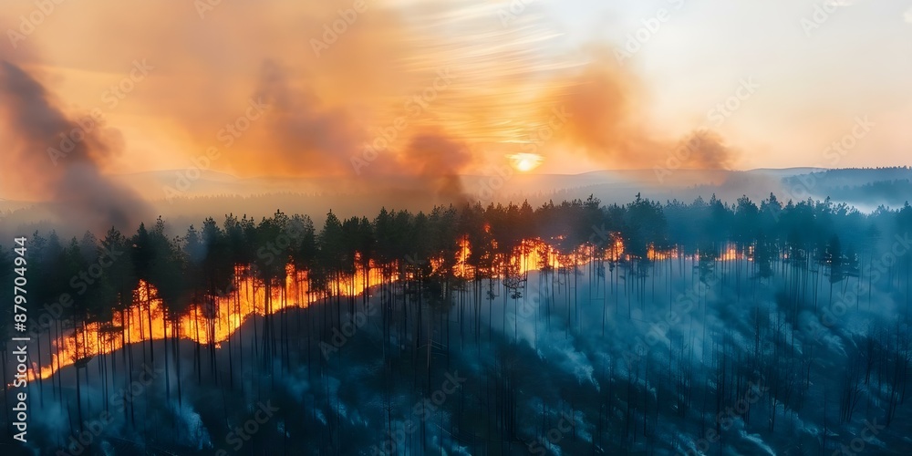 Establishing a Firebreak in the Forest to Prevent the Spread of ...