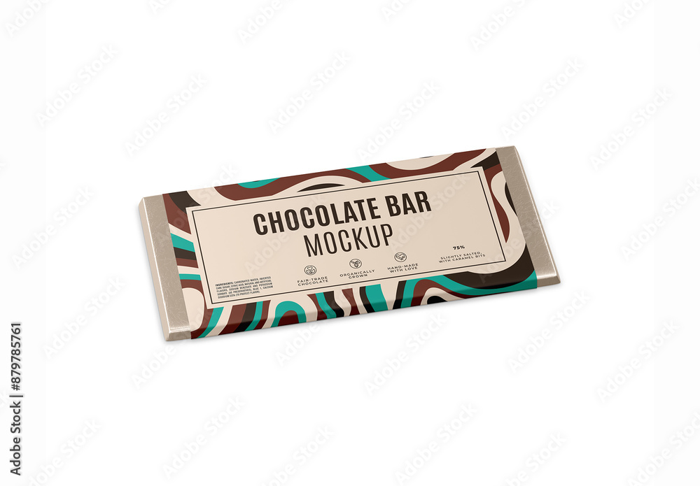 Chocolate Bar Mockup Stock Template | Adobe Stock